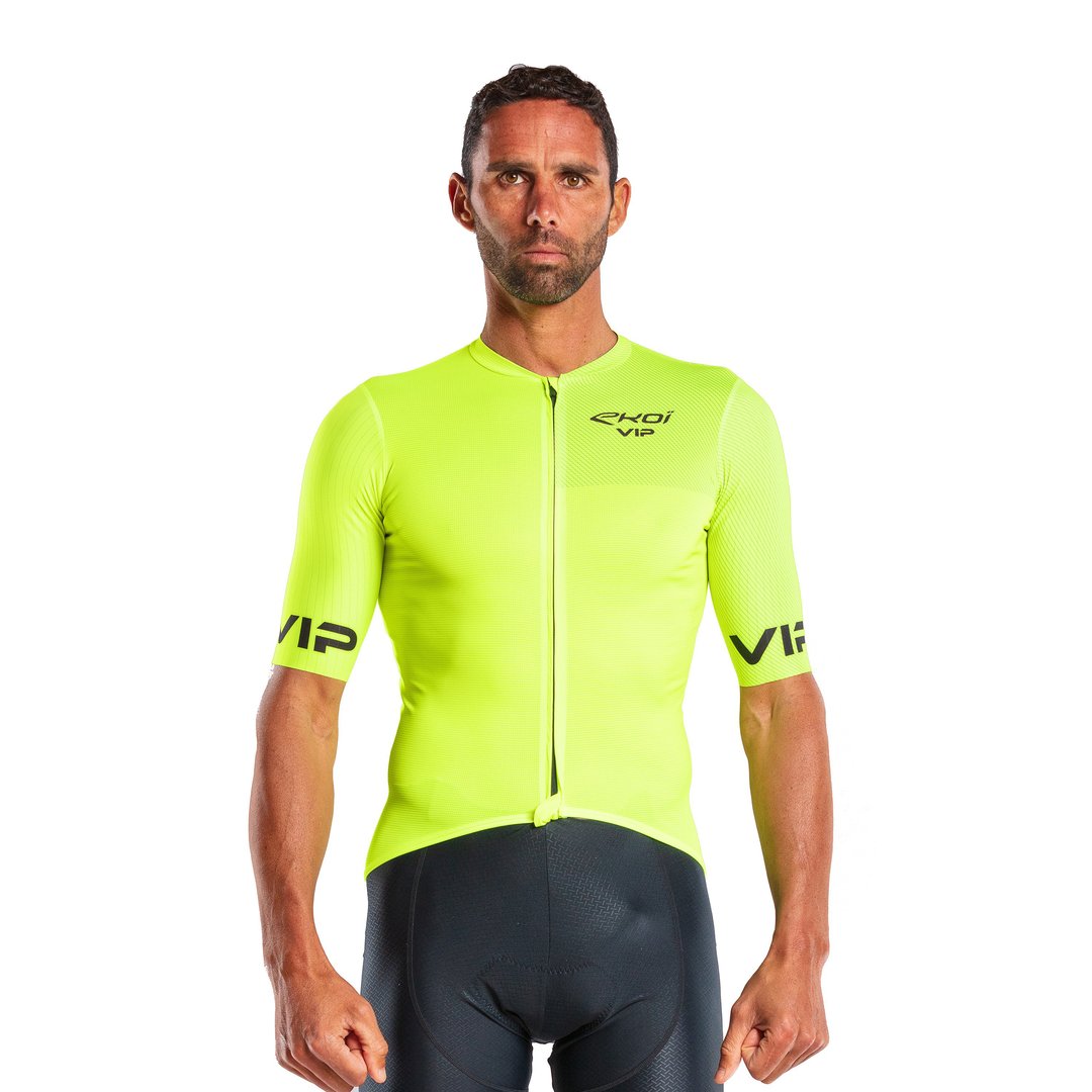 Maillot EKOI VIP Perf LINEAR Jaune fluo - EKOI