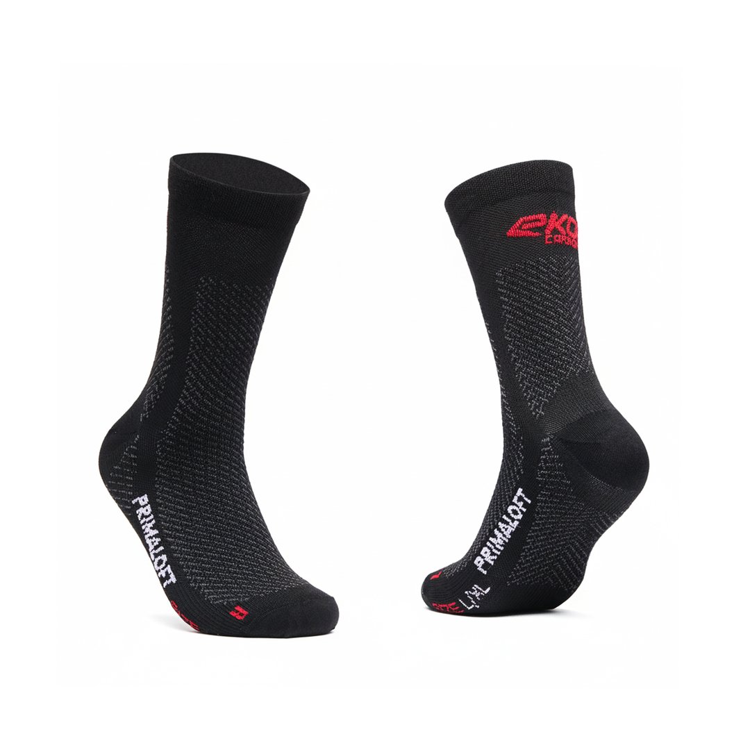 Winter socks EKOI Perf CARBON FIBER PRIMALOFT 18 cm - EKOI