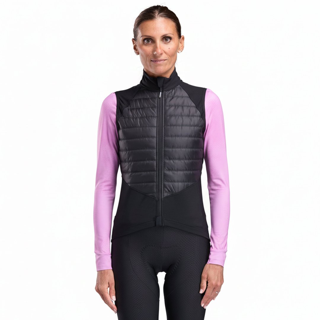 Chaleco térmico mujer EKOI Perf ELEGANCE Negro - EKOI