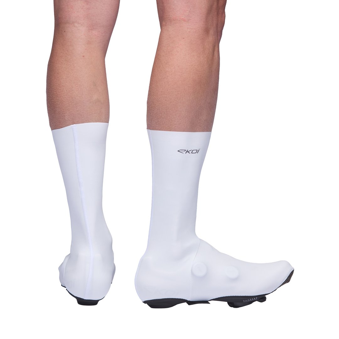 Shoecovers EKOI Racing AERO RAIN White - EKOI