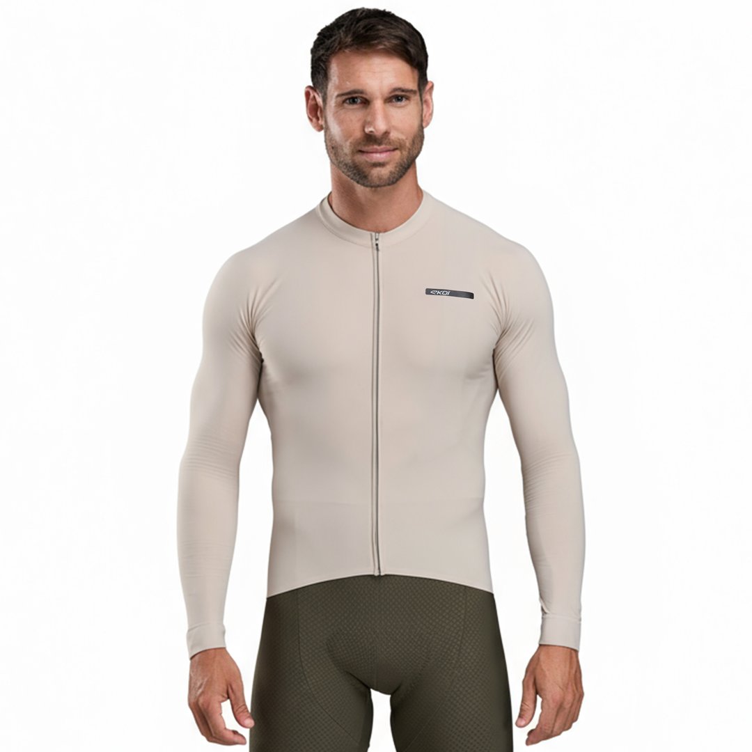 Maillot manches longues EKOI Racing SUPERSOFT Sable - EKOI