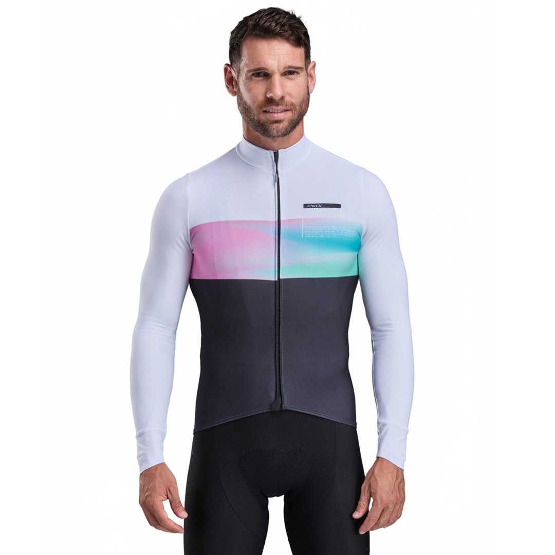 Maillot manches longues EKOI Perf GRADIENT Noir - EKOI