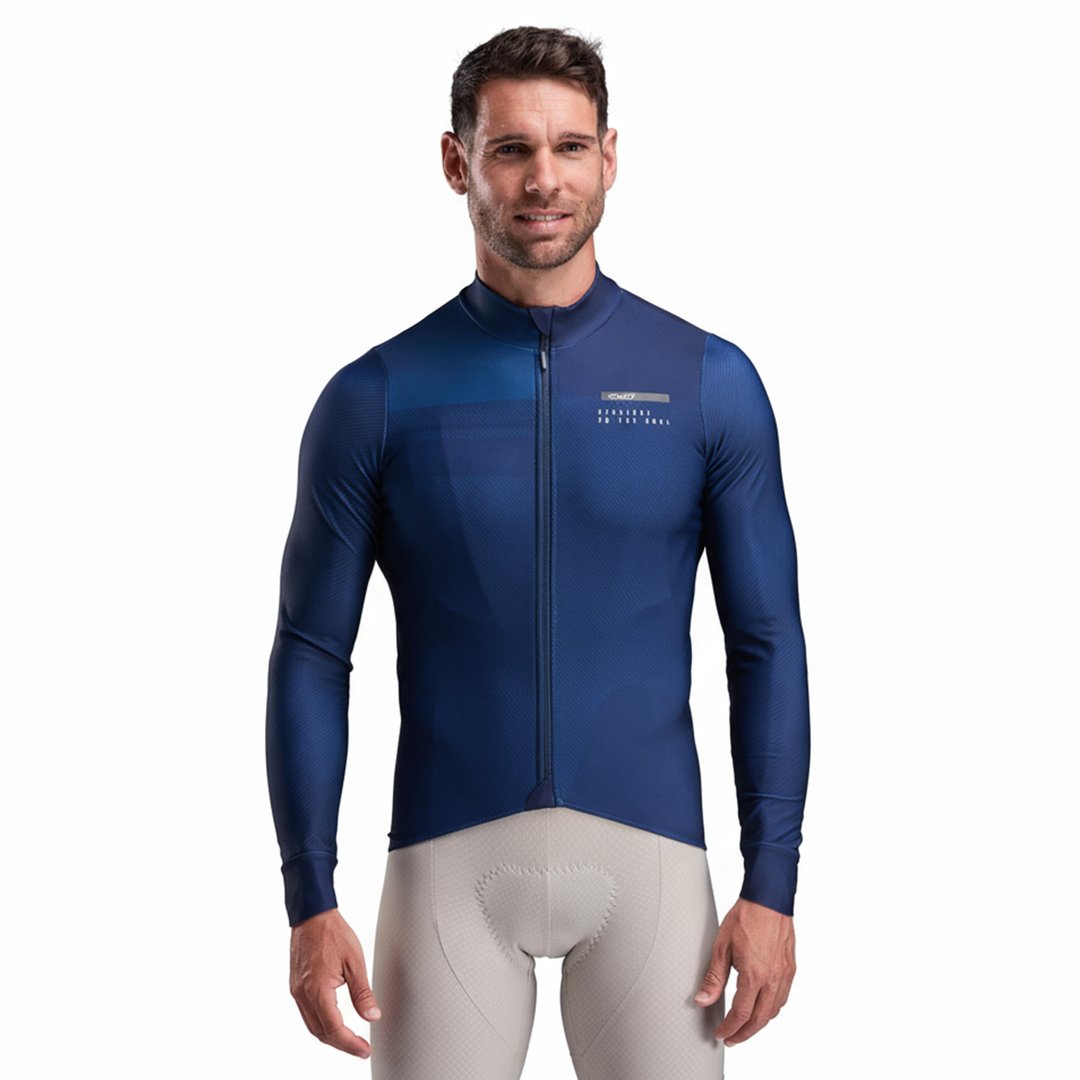 Long sleeve Jersey EKOI Perf SHADES Navy - EKOI