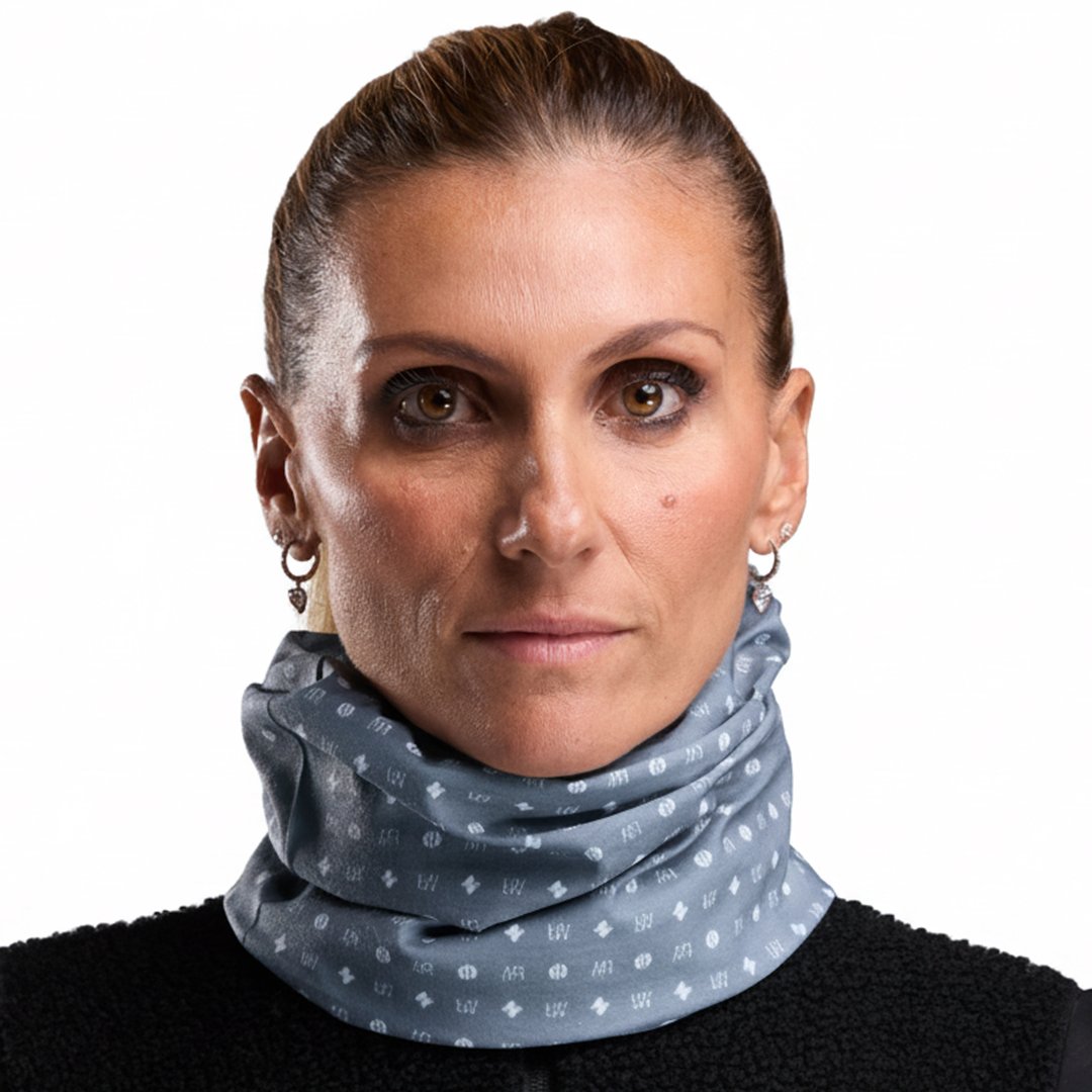 Braga de cuello mujer EKOI Racing x MARION ROUSSE gris - EKOI