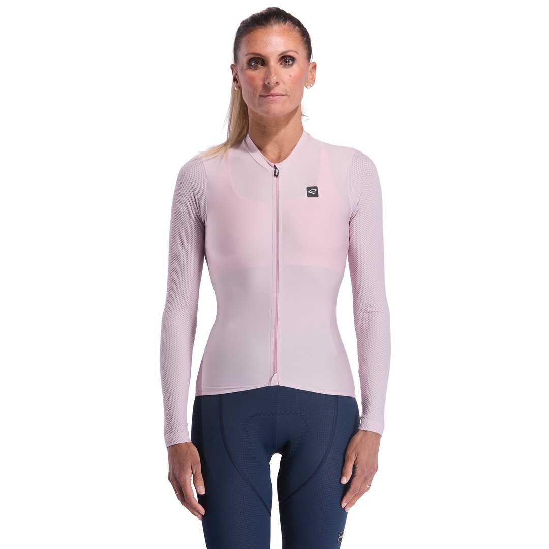 Women's Mid-Season Jersey EKOI Perf PULSE Powder Pink - EKOI