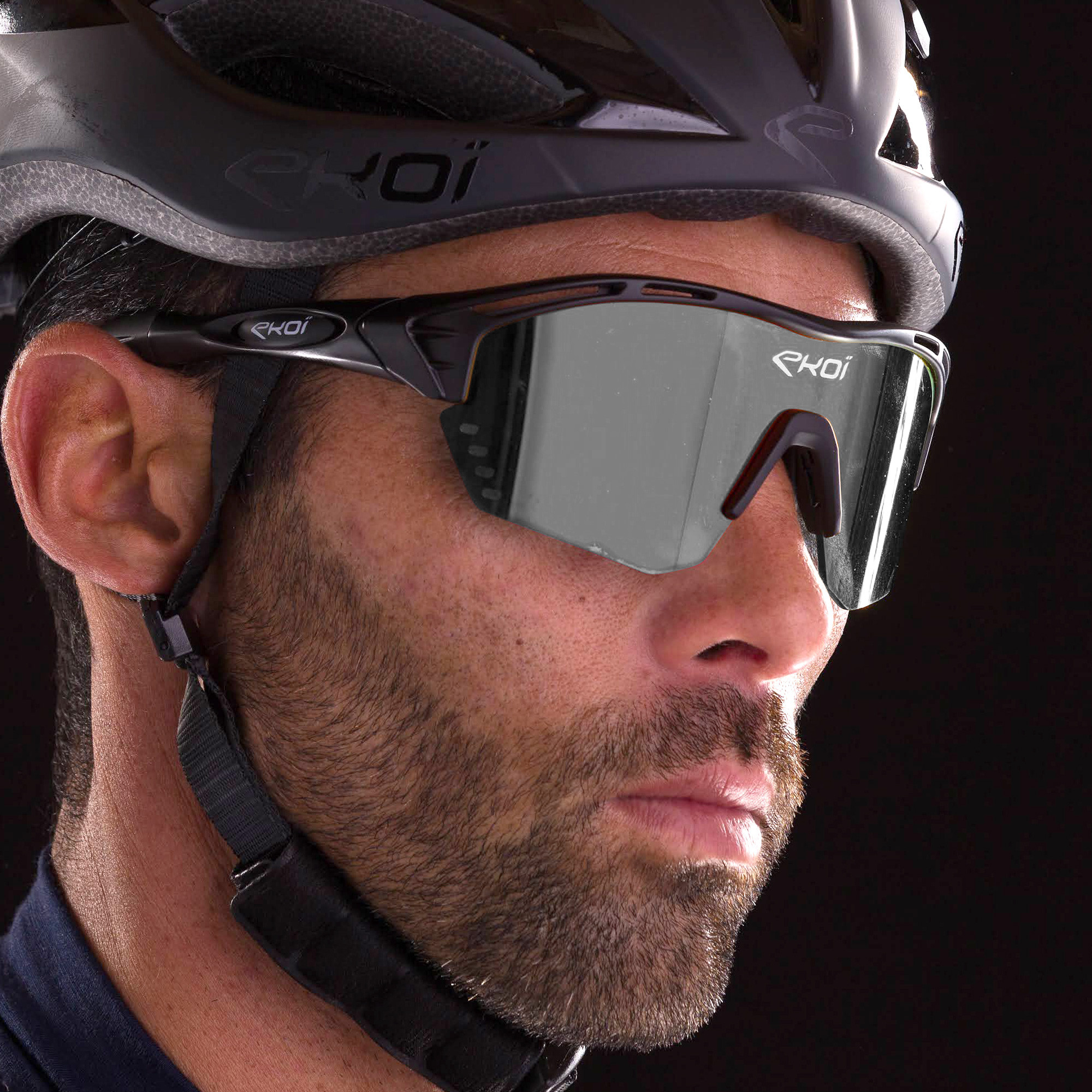 Lunettes EKOI PERSOEVO4 Noir mat Mirror Cat3 - EKOI