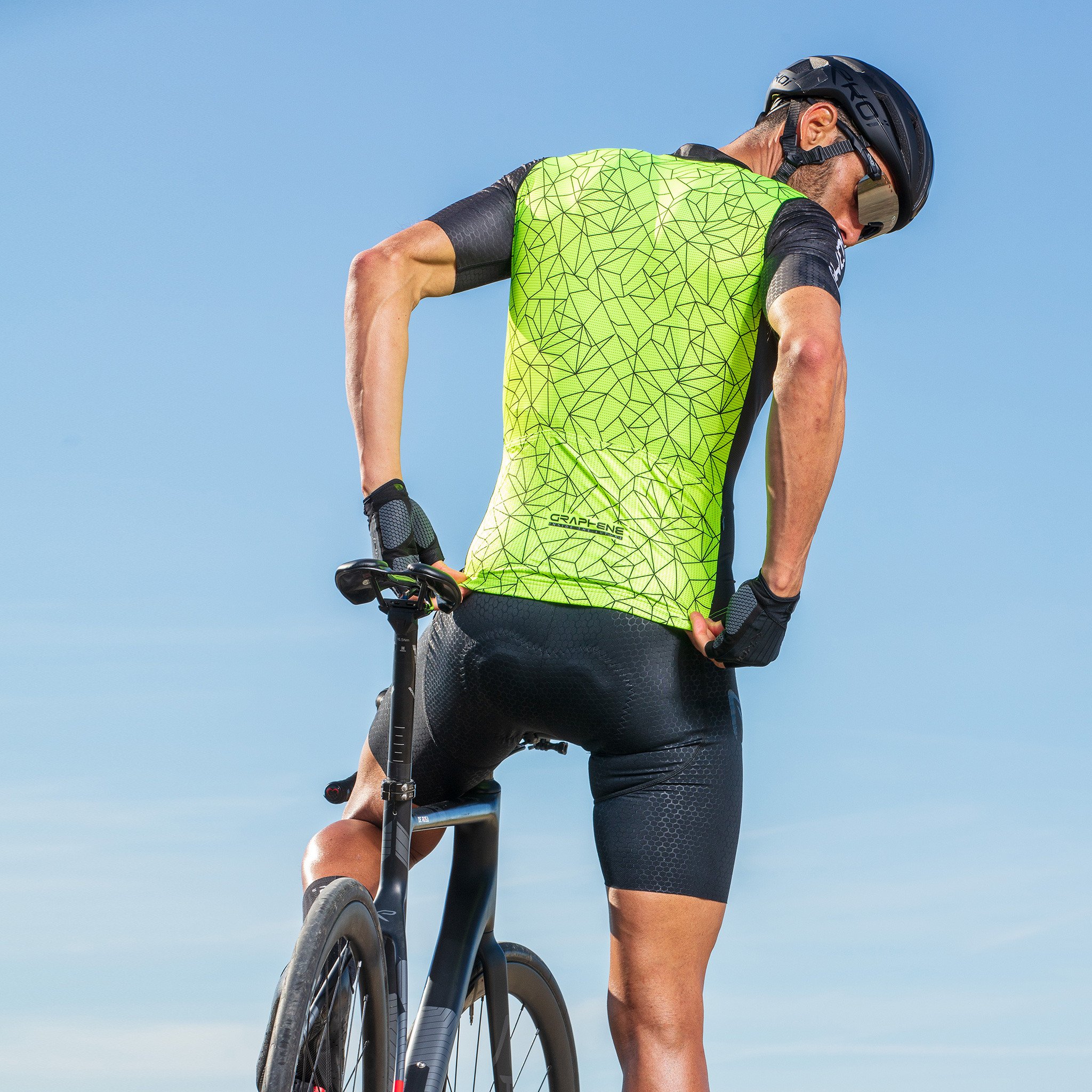 Trikot EKOI GRAPHENE Conduction Gelb Fluo - EKOI