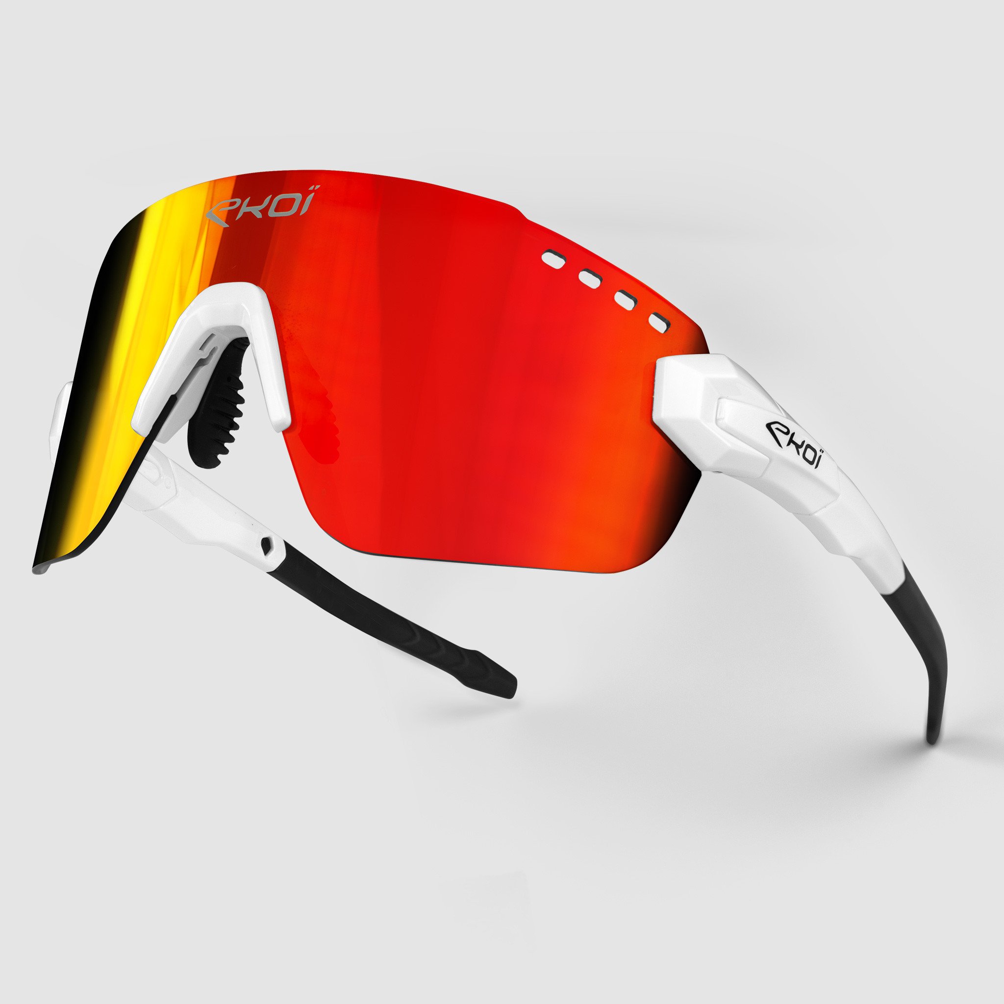 Gafas EKOI Perf PREMIUM 80 LTD Blanco Revo Rojo Cat3 - EKOI
