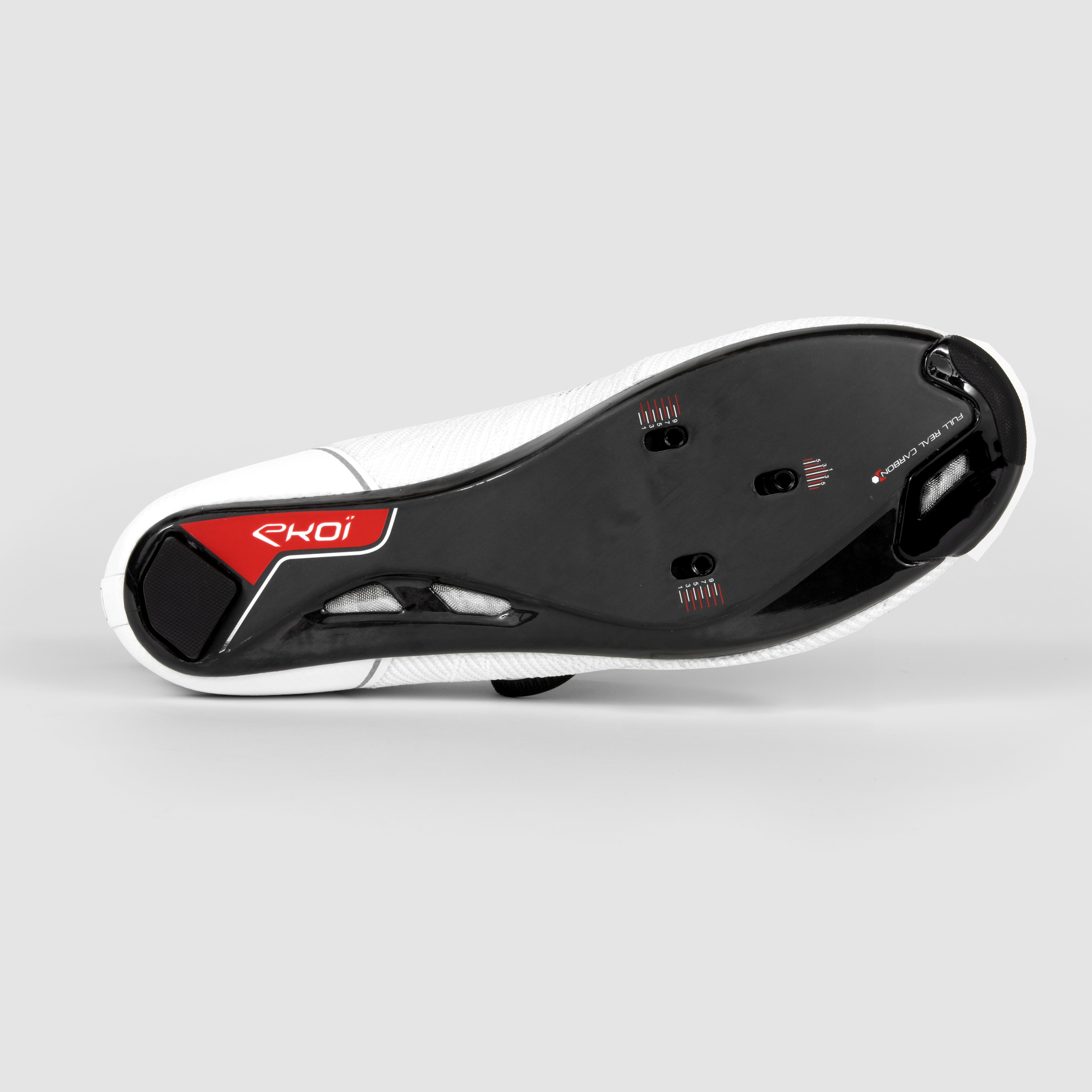 Zapatillas triatlón EKOI Racing TRI C4 Boa® Blancas - EKOI