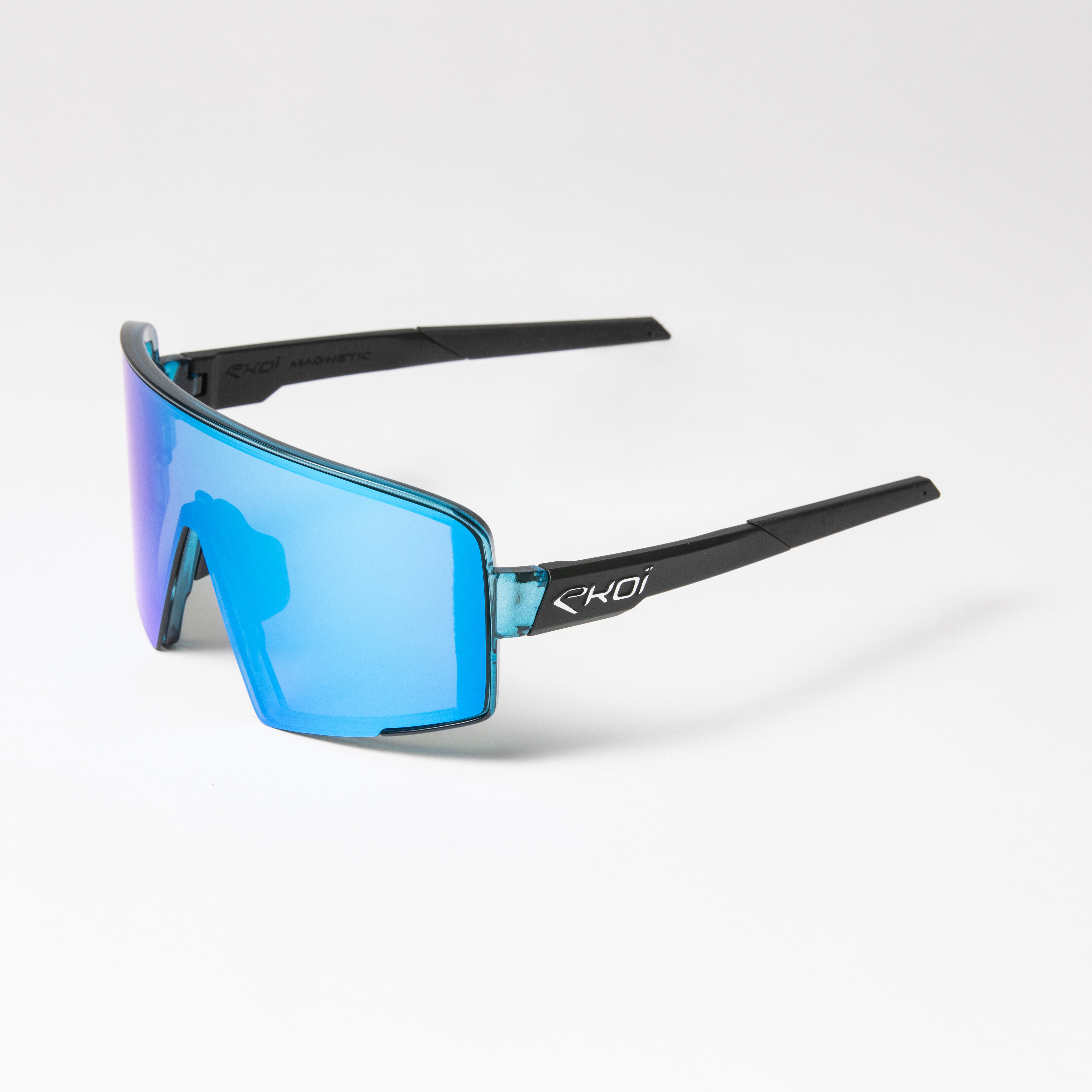 EKOI Racing MAGNETIC Translucent Blue Revo Blue Glasses - EKOI