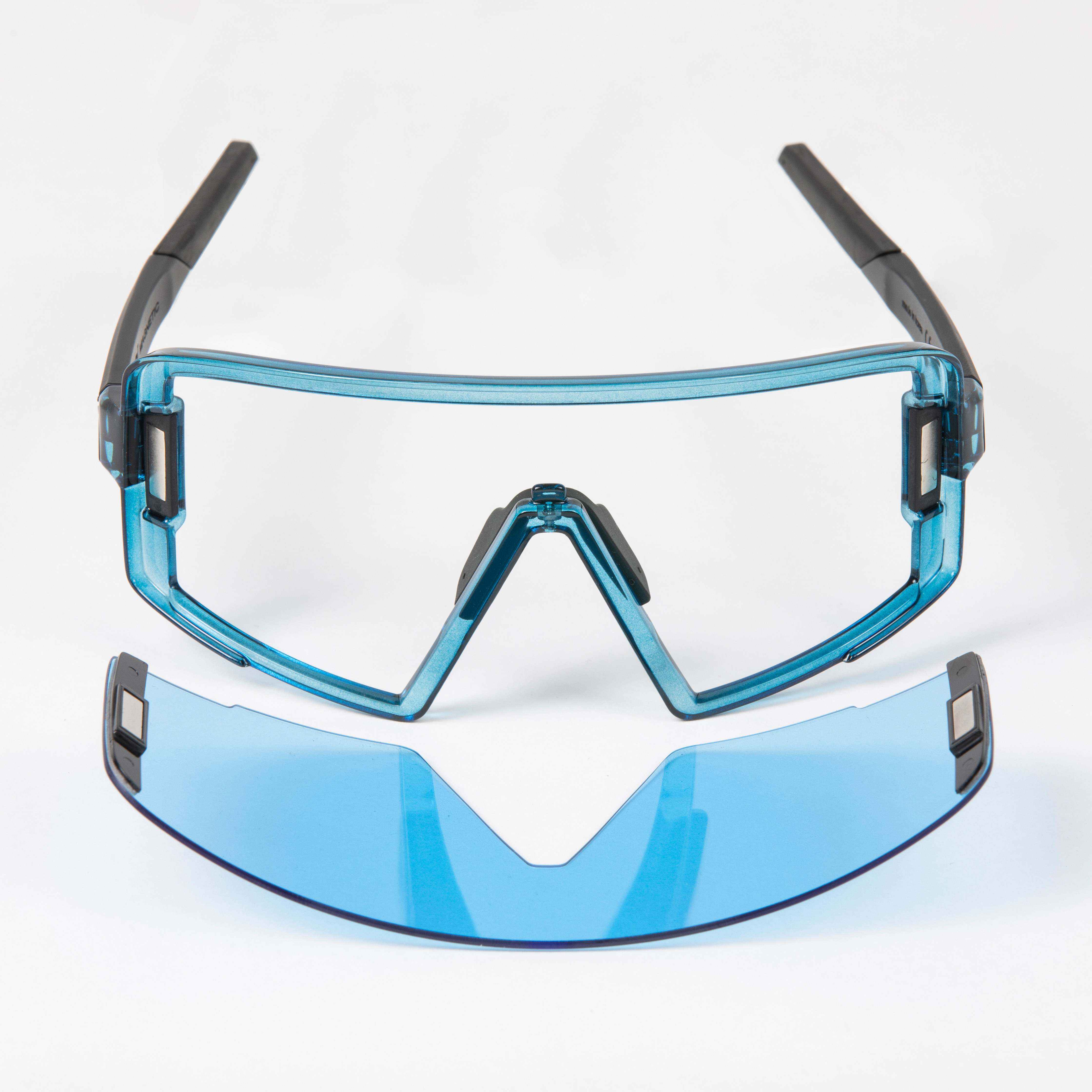 Glasses EKOI Perf MAGNETIC Translucent Blue Revo Blue - EKOI