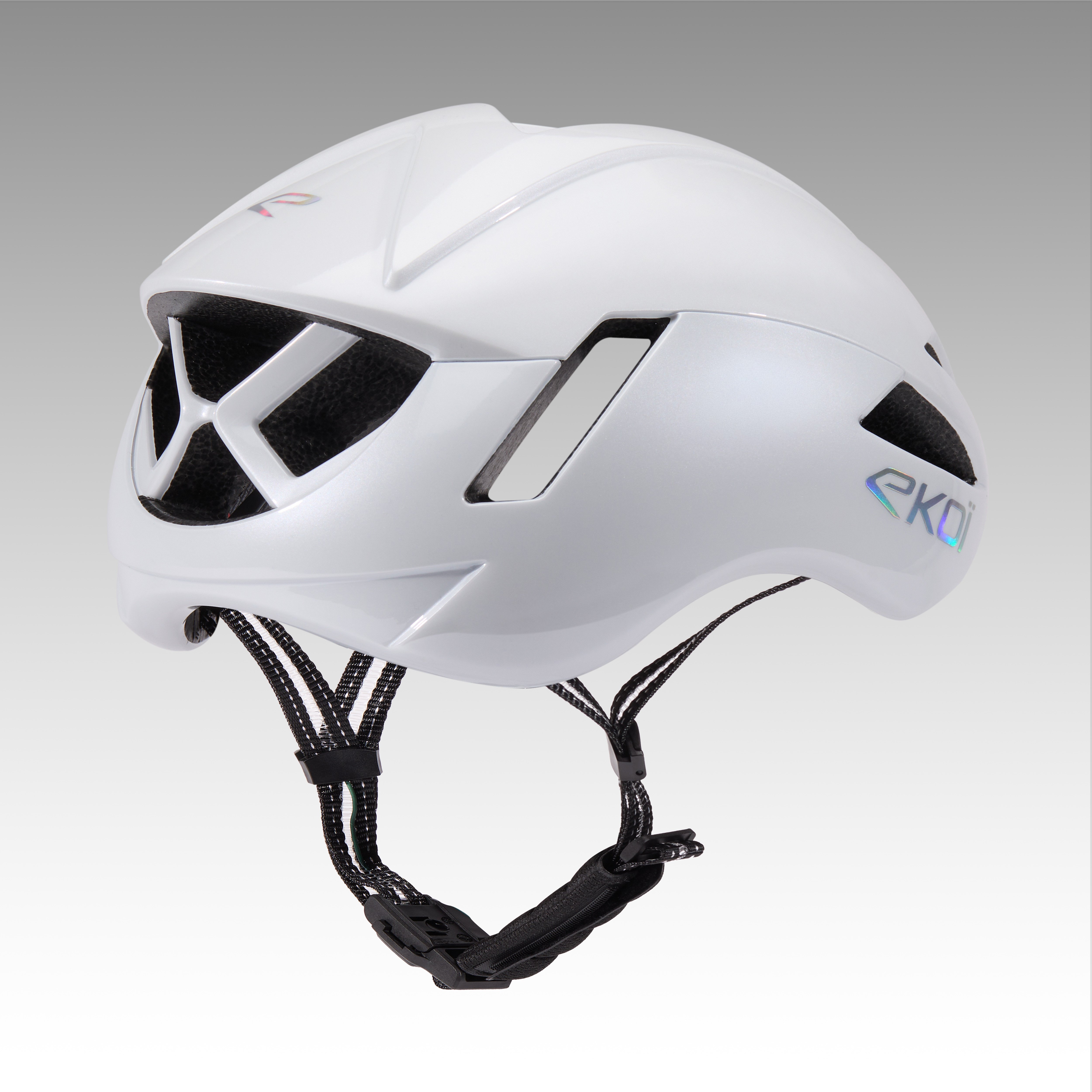 EKOI Helmet AR14 Elegance White Holo - EKOI