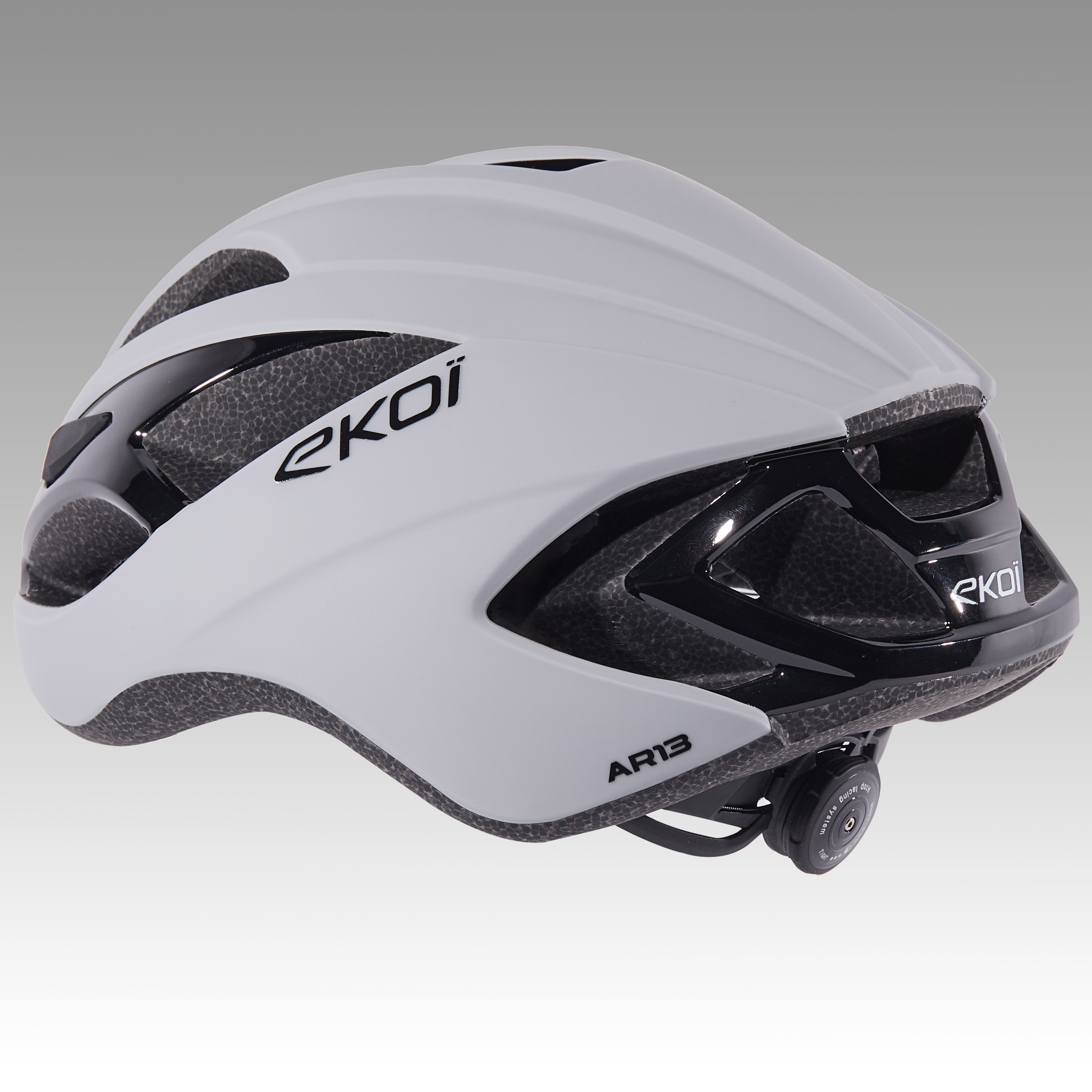 EKOI AR13 Evo Grau Helm - EKOI