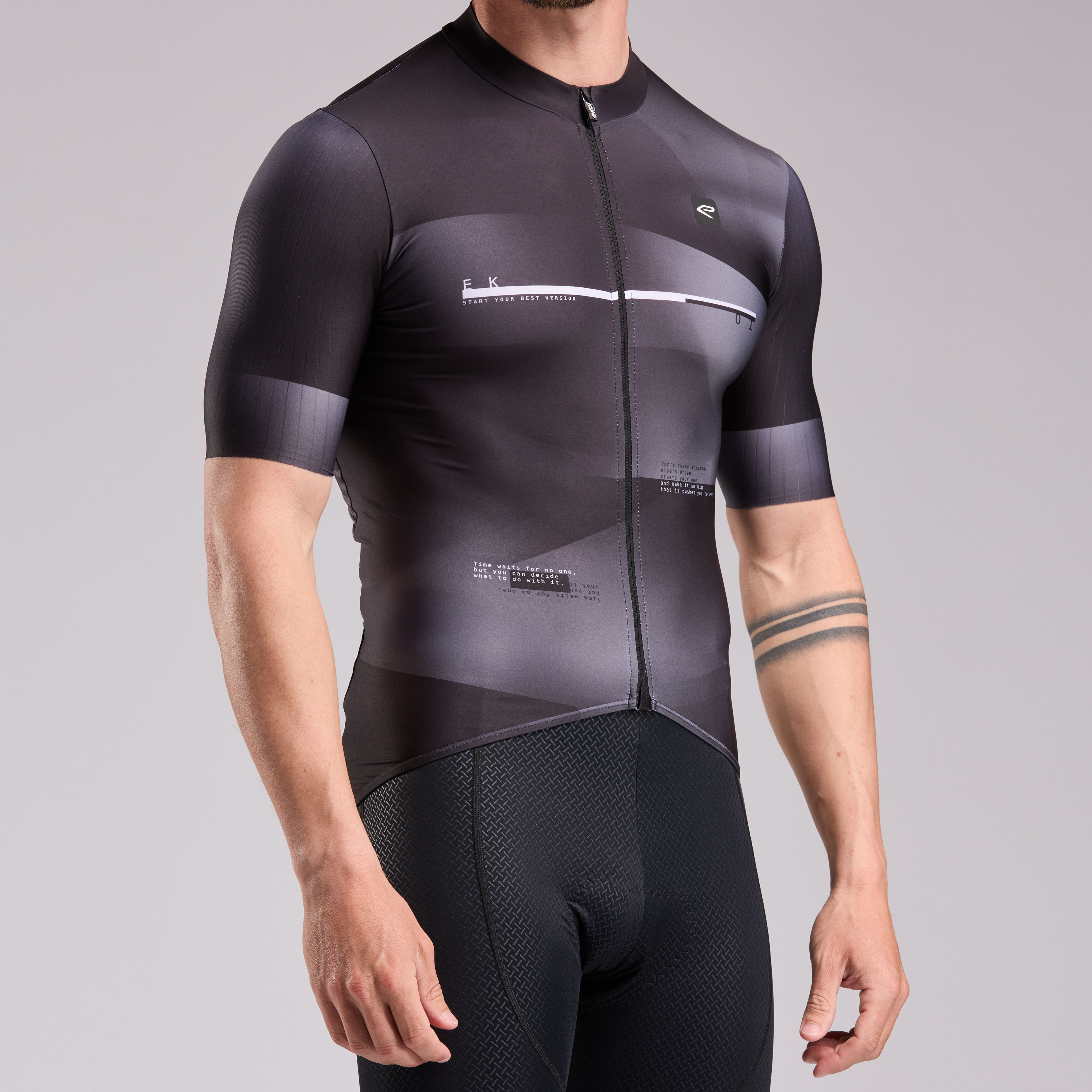 EKOI Perf ECLIPSE Jersey Black - EKOI