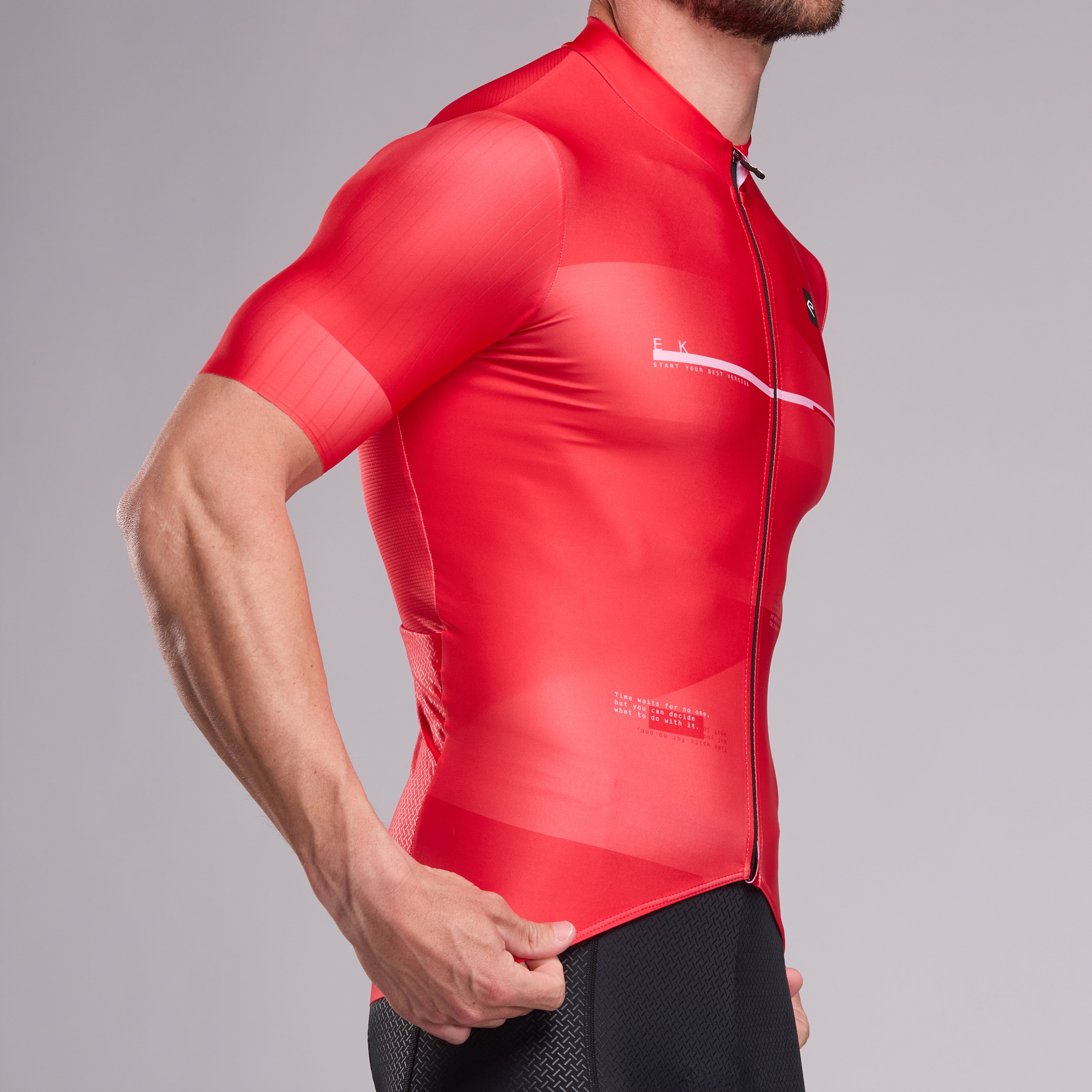 Maillot EKOI Perf ECLIPSE Rouge - EKOI