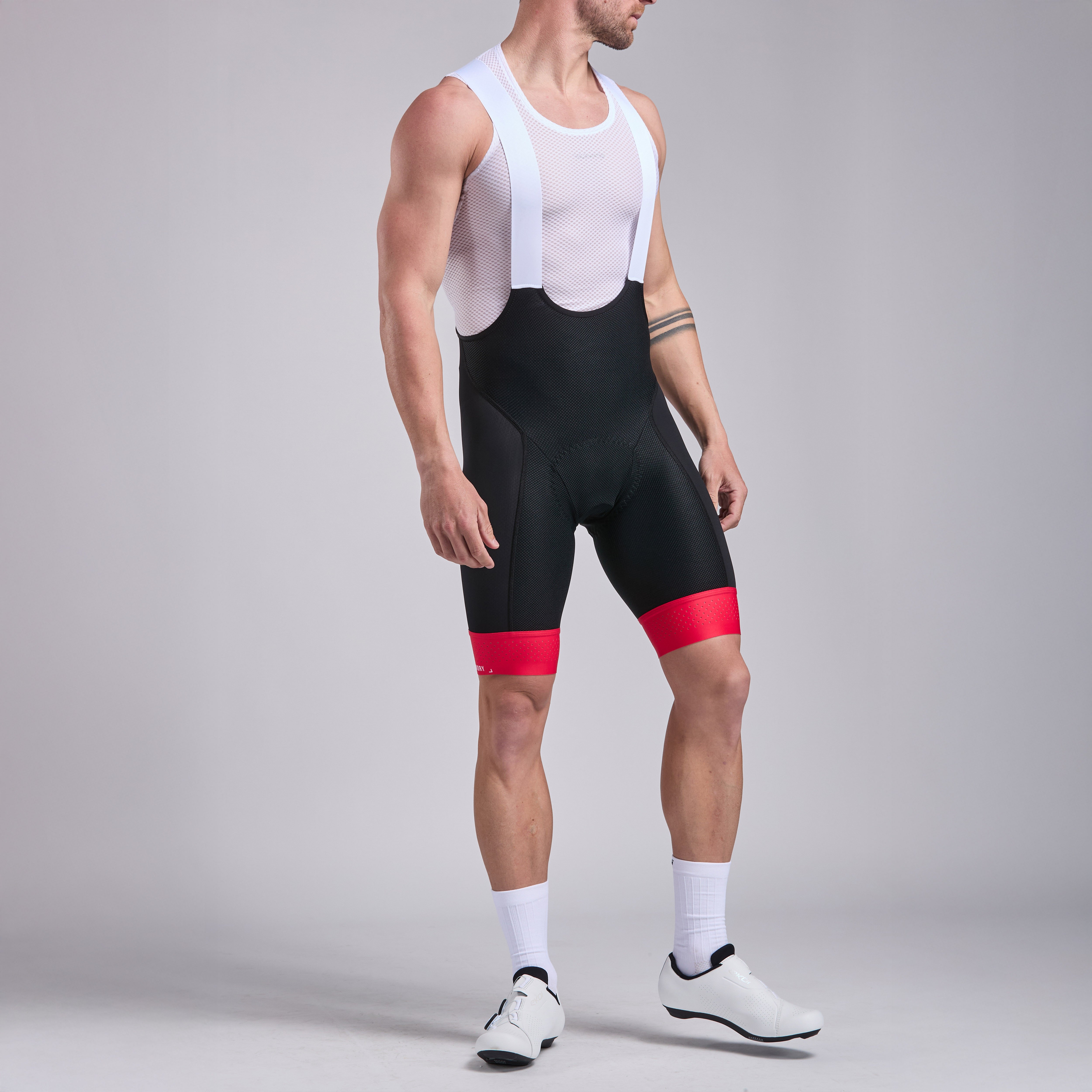 Cuissard EKOI Perf GEL MEMORY Rouge - EKOI