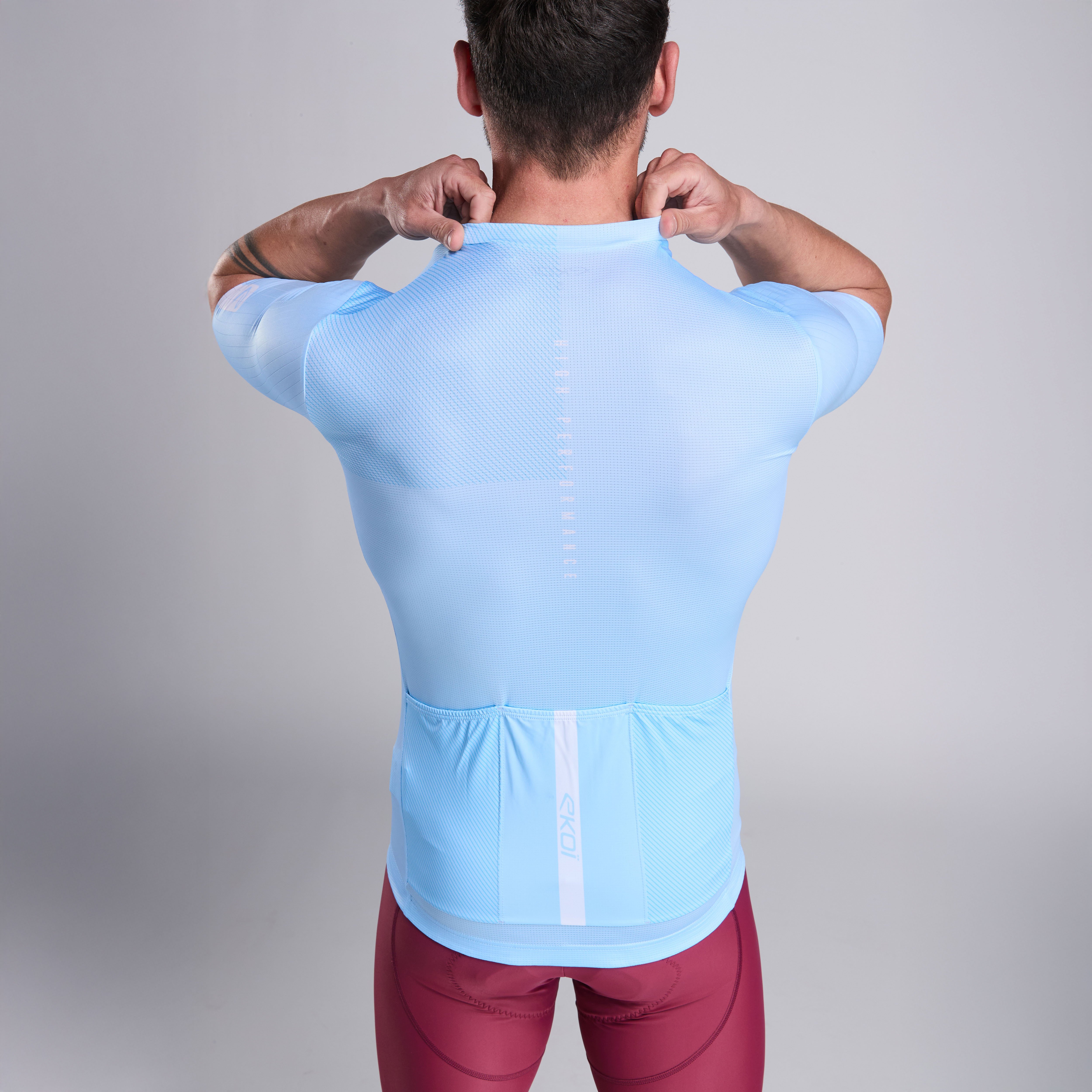 EKOI Perf LINEAR Sky Jersey - EKOI