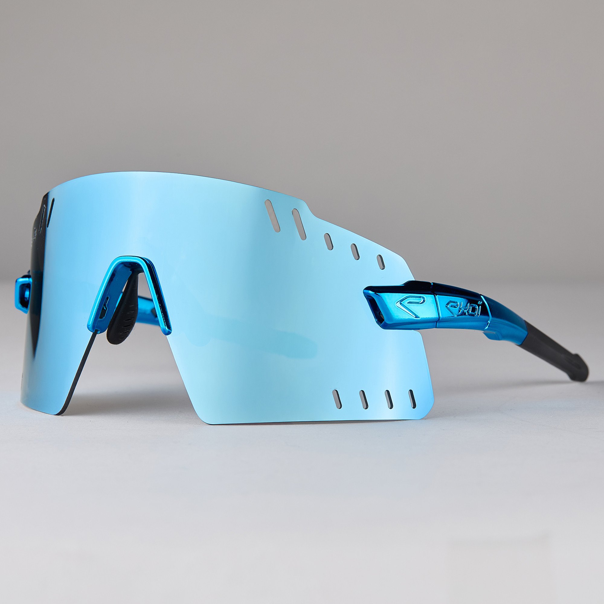 EKOI Perf LUMEN PURA VENTED Ltd Chrome Blue Ice Blue Cat 3 Glasses - EKOI