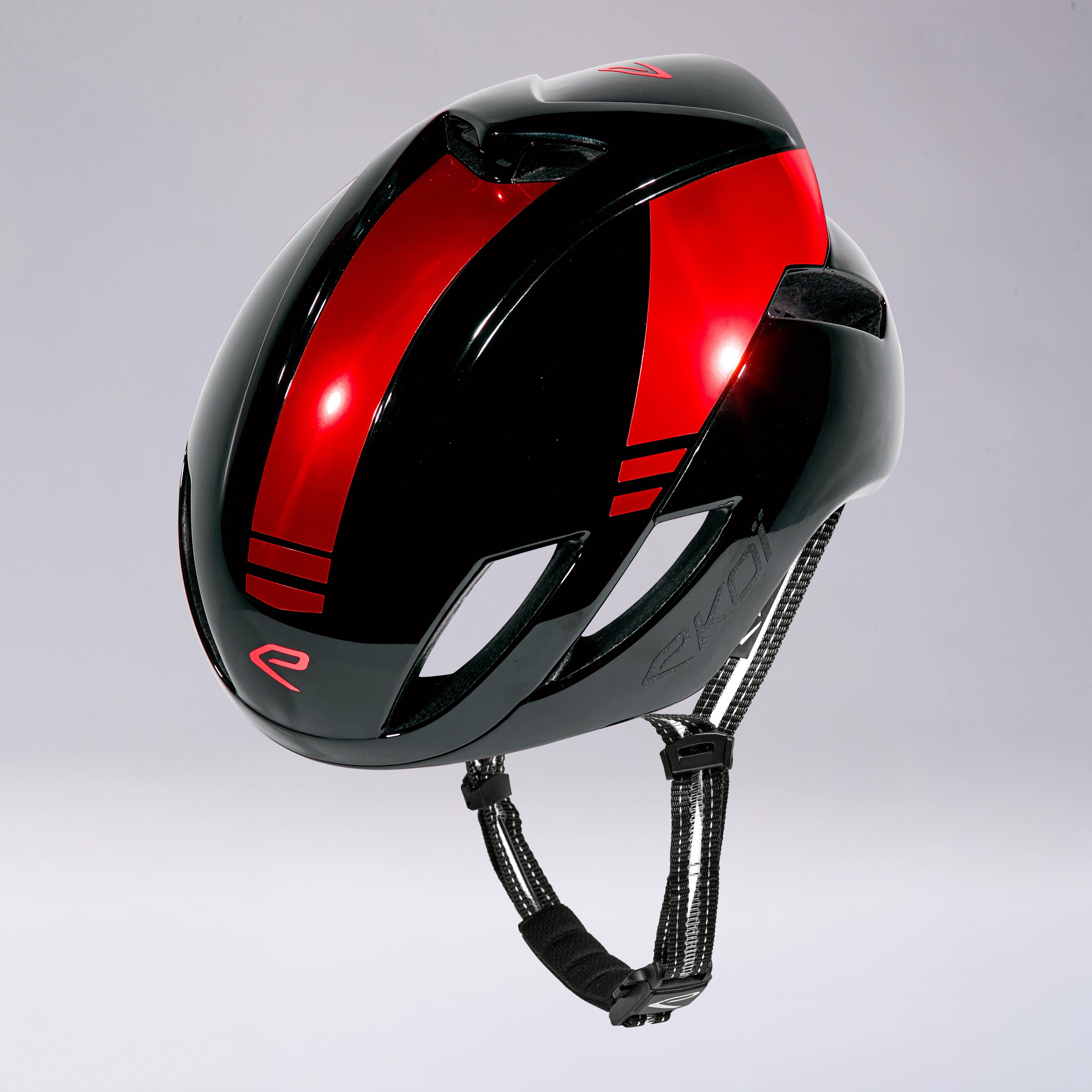 Helmet EKOI Racing AR14 LTD Black Holo Red - EKOI
