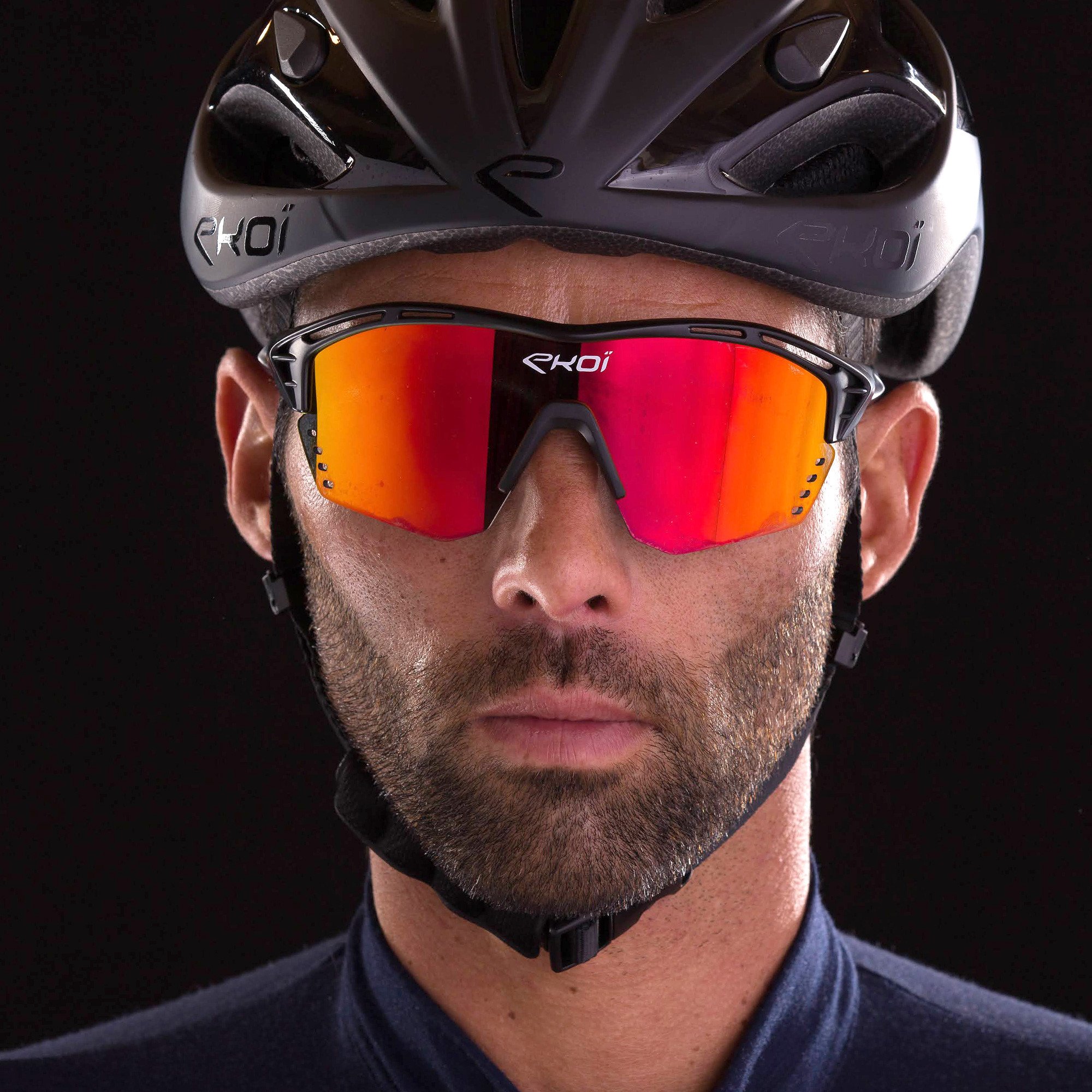 AR13 Cameleon Helmet Pack Persoevo4 Goggles Black revo red - EKOI