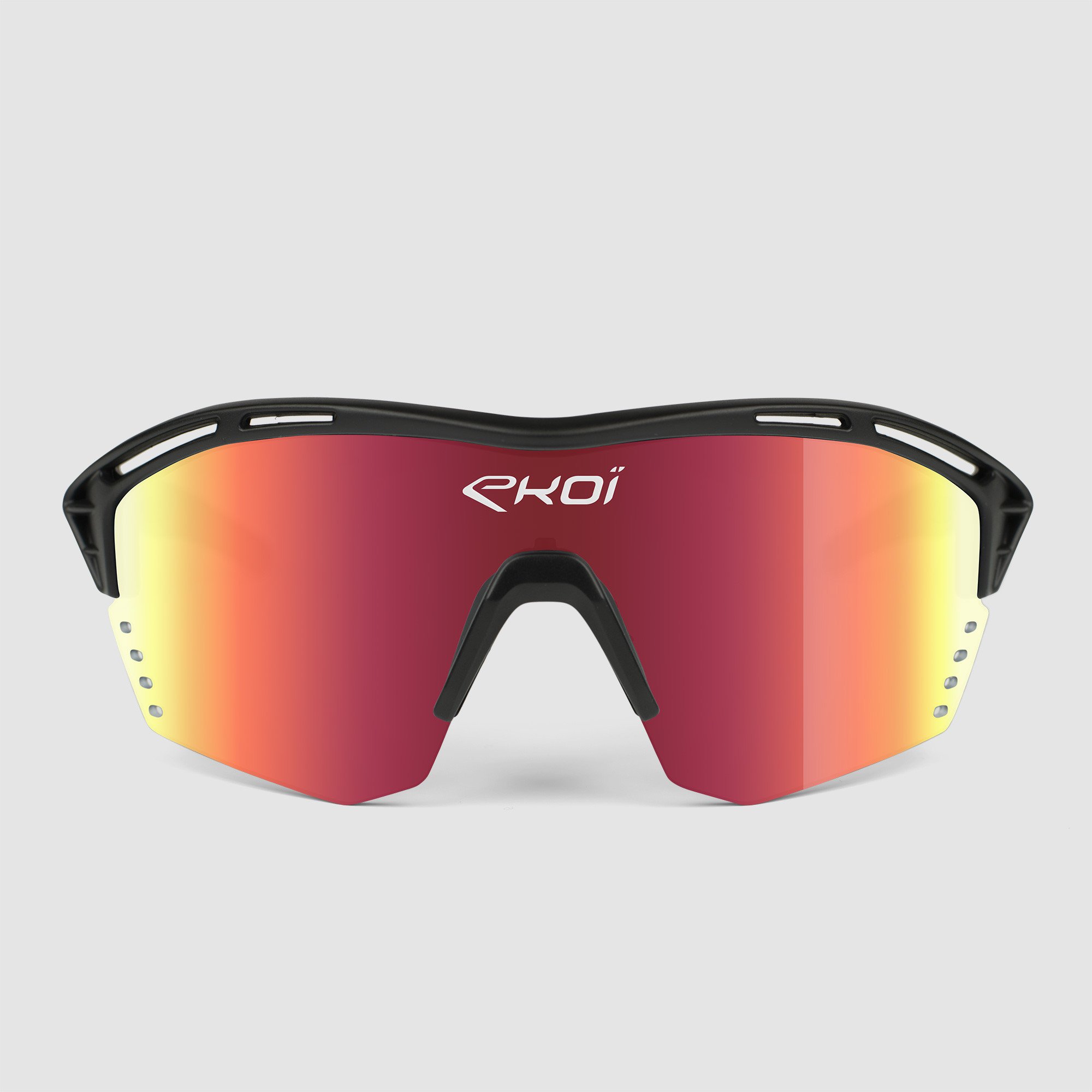 Pack Helm CORSA LIGHT Bril Persoevo4 Zwart Rood Revo - EKOI